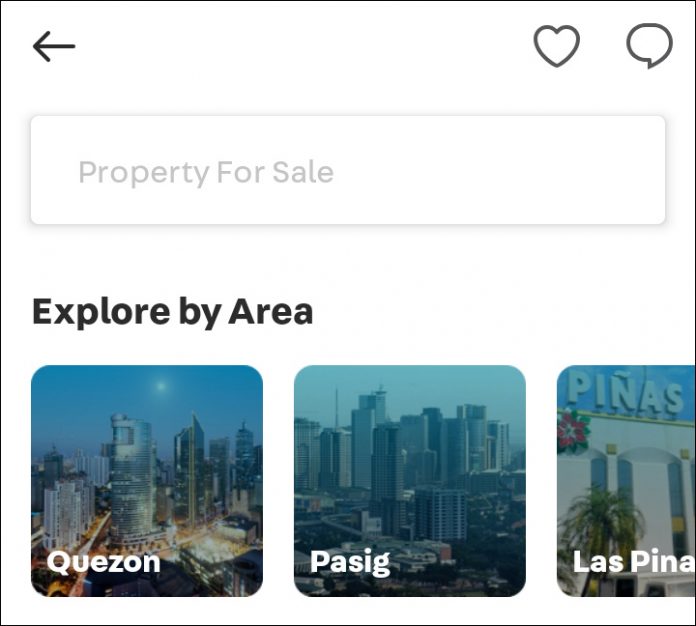 Carousell Property Home Screen - Find your perfect home easily, quickly